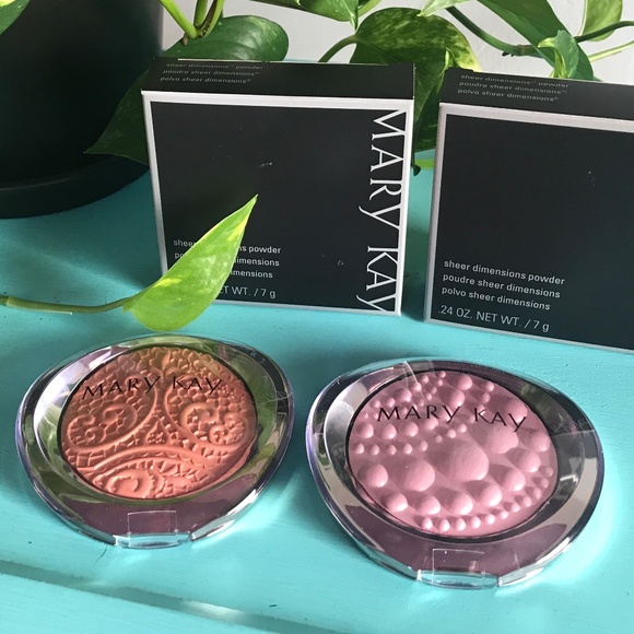 Mary Kay | Makeup | Sheer Dimensions Powders Pink Pearls Coral Lace ...